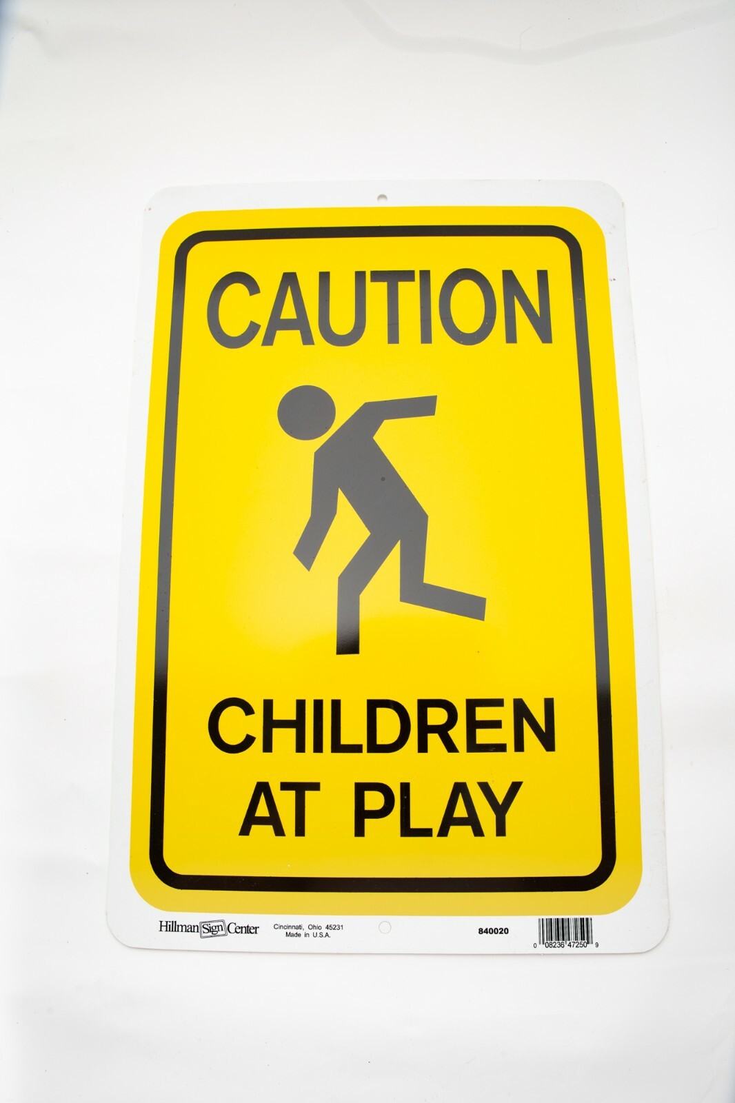 Hillman 840020 Caution Children at Play Sign, Hvy Duty Plastic, 12x18 ...