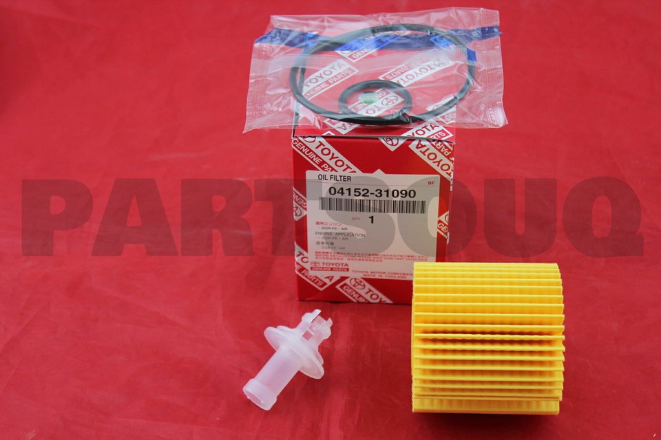 0415231090 Genuine Toyota ELEMENT KIT, OIL FILTER 04152-31090 | eBay