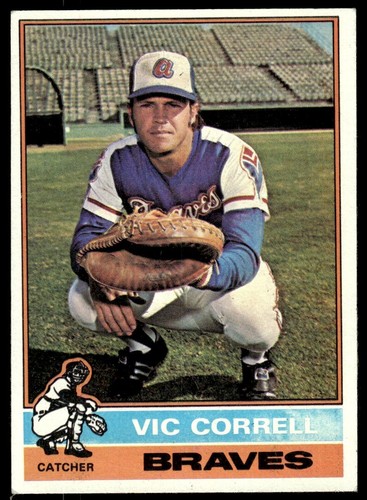 1976 Topps #608 Vic Correll - Atlanta Braves | eBay
