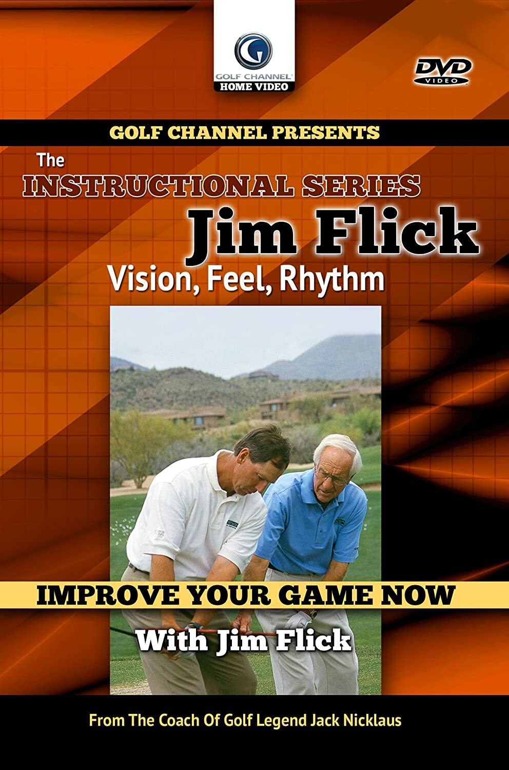 NEW! Jim Flick: Vision, Feel, Rhythm DVD (Golf Channel Instructional ...
