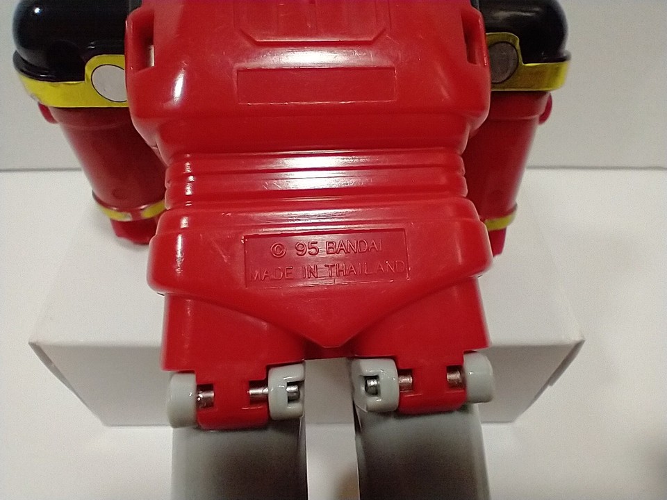 1995 MMPR Mighty Morphin Power Rangers RED APE ARM Deluxe Ninja ...