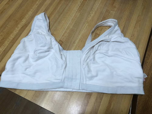 Comfort Choice 50DD Unlined Full Coverage No Wire White Cotton Bra ...
