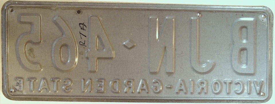 Victoria Australia Garden State License Plate Tag vintage y | eBay