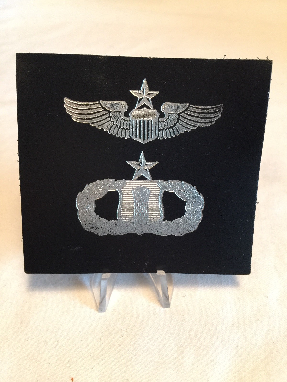 USAF Air Force Senior Pilot And Senior Air Traffic Control Badges In ...