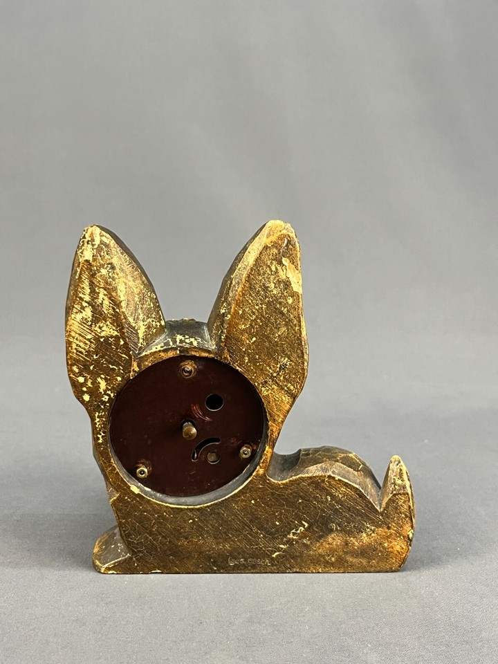 Scarce OSWALD of Germany Rotating 'Rolling Eyes' Wood Scottie Dog Desk ...