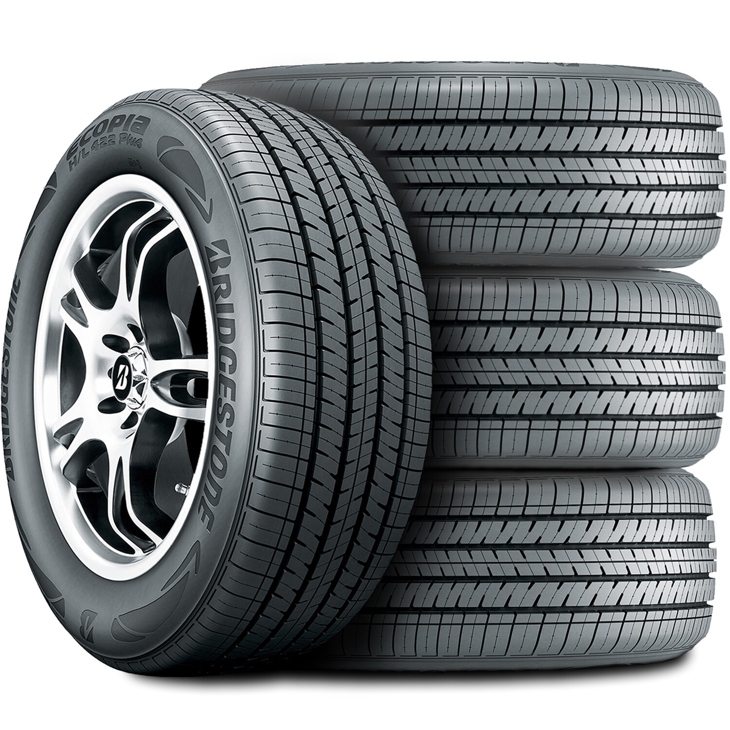 Bridgestone Ecopia H/L 422 Plus 225/65R17 102H A/S All Season Tire | eBay