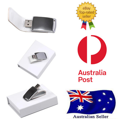 Jaster USB 2.0 white leather + box pendrive usb flash drive 32GB | eBay ...