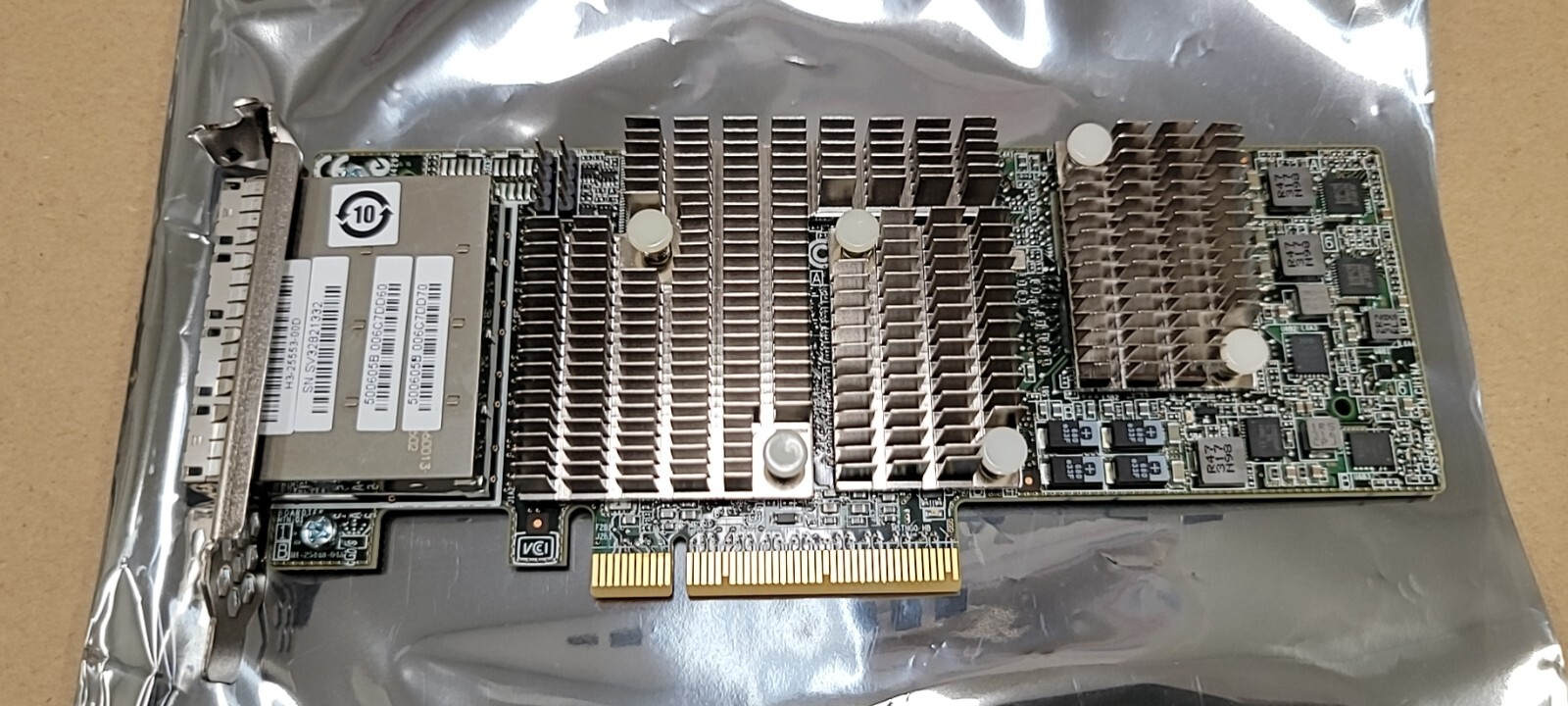 Dell 1V1W2 LSI 9206-16e Quad Port SAS SATA 6Gb/s HBA Host Bus Adapter ...