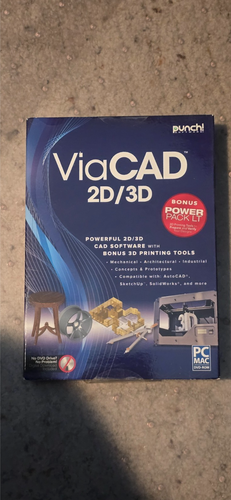 ViaCAD 2D / 3D Powerful and Robust CAD Design Encore punch! Windows MAC ...