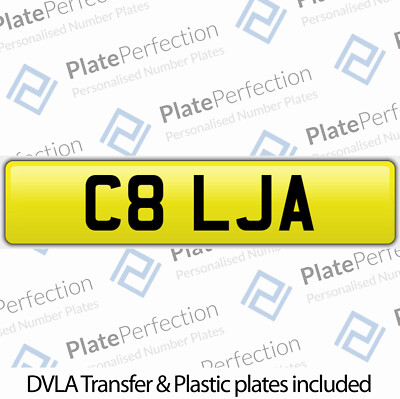 C8 LJA LA LOUISE LISA LOUIS LEE CHERISHED PRIVATE NUMBER PLATE DVLA ...