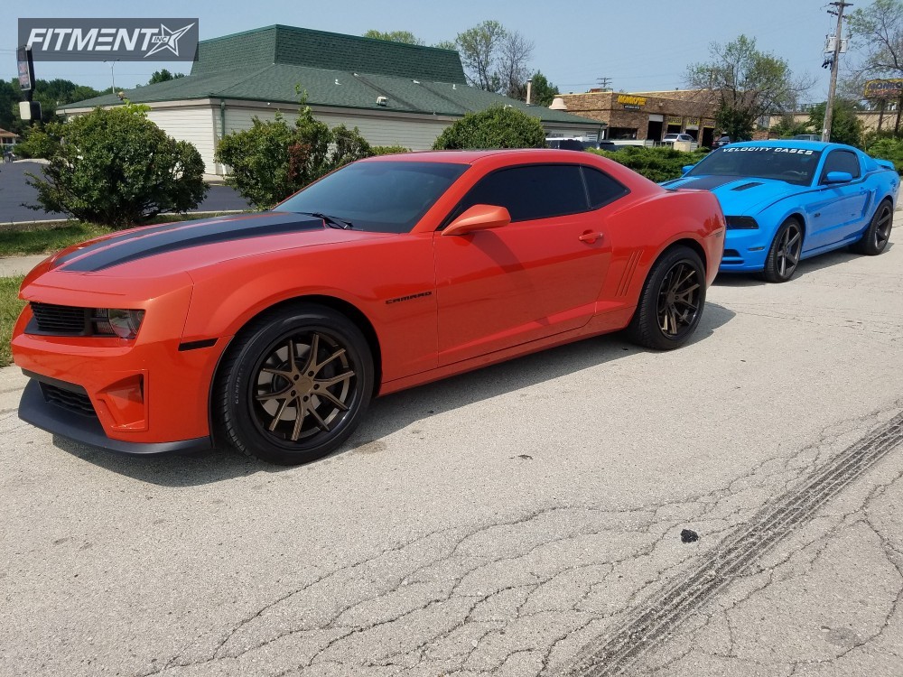 22" FERRADA FR2 MATTE BRONZE CONCAVE WHEELS RIMS FITS DODGE CHARGER RT ...