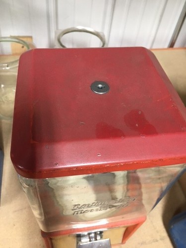 Vintage Glass Northwestern Model 60 Gumball Candy Toy Nut Bulk Vending ...