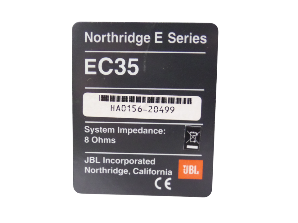 JBL Northridge EC35 E-Series Center Chanel Speaker Home Theater | eBay