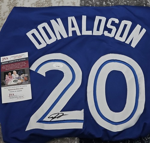 Josh Donaldson Autographed Blue Jays Jersey - Sz. XL | eBay