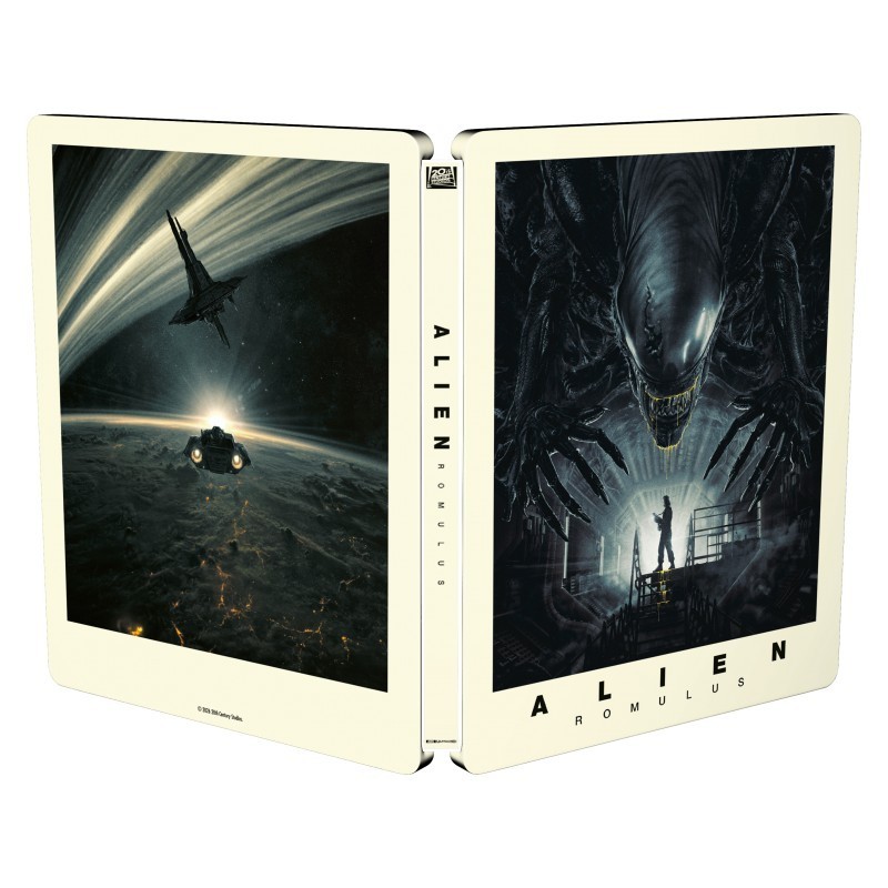 Alien Romulus Steelbook 4K UHD + Blu-ray Art by Matt Ferguson NEW ...