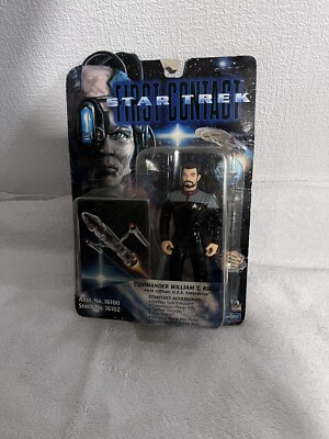 Star Trek First Contact Commander William T. Riker Action Figure 1996 ...