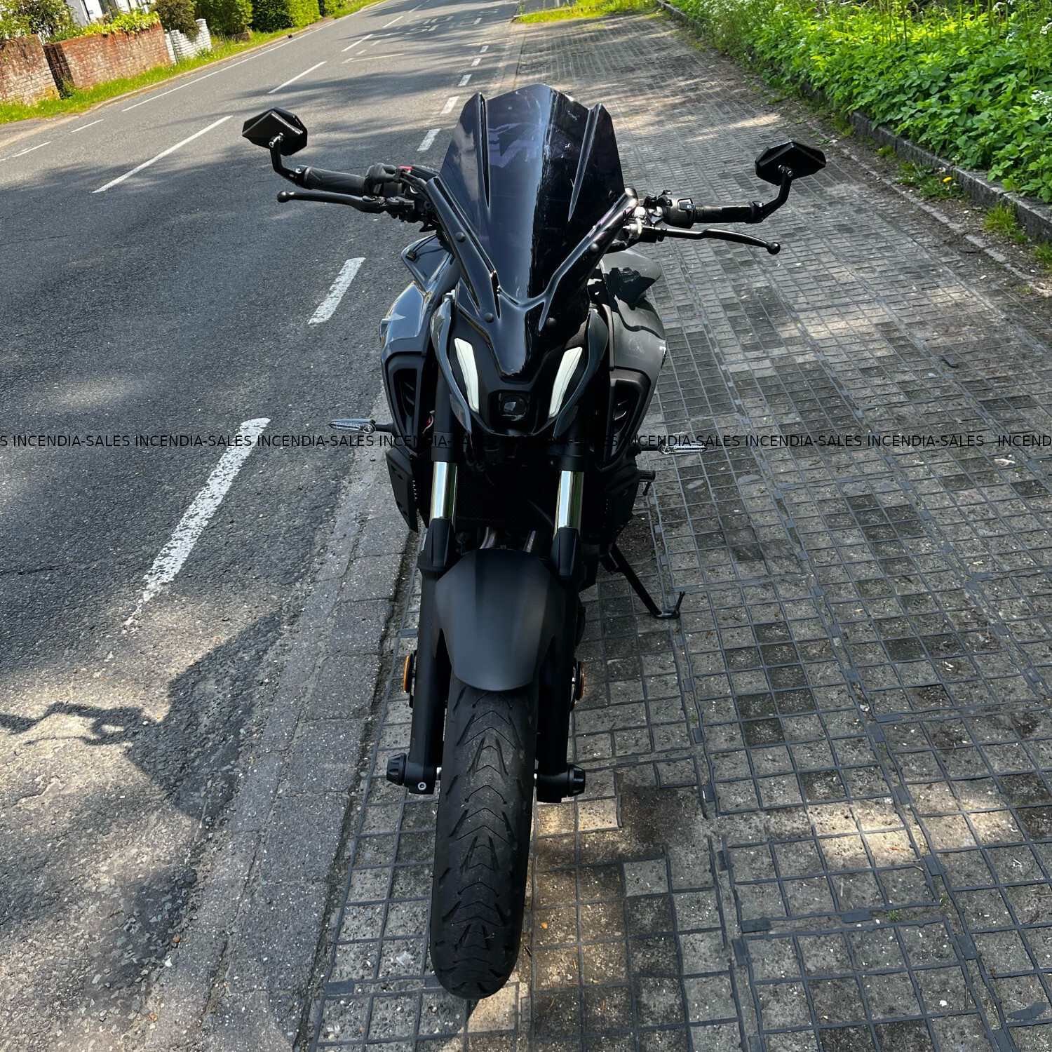 Yamaha MT07 Black Touring Windscreen Windshield Deflector Screen 2021 ...