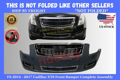 Fit 2016 2017 Cadillac XTS Front Bumper Complete Assembly G1000936-B | eBay