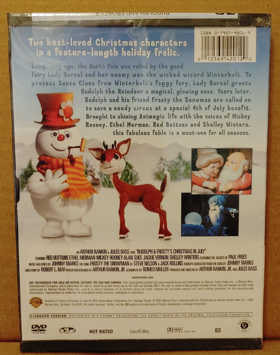 Rudolph And Frostys Christmas In July Vhs