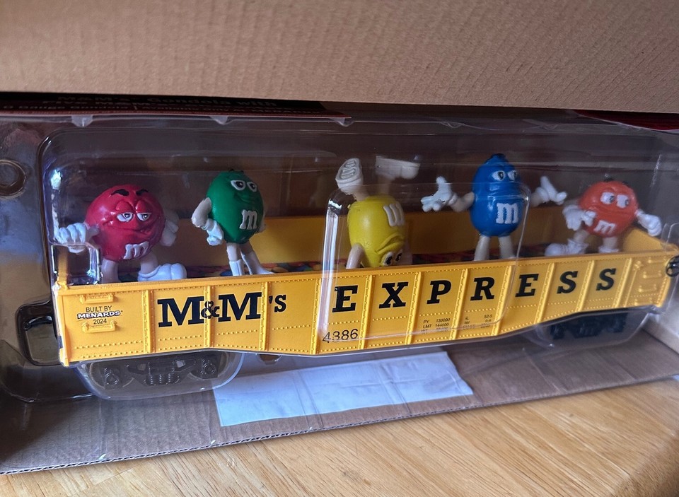 Menards 275-9198 M&M Gondola with Figures #2946 Gondola Car O 027 MIB ...