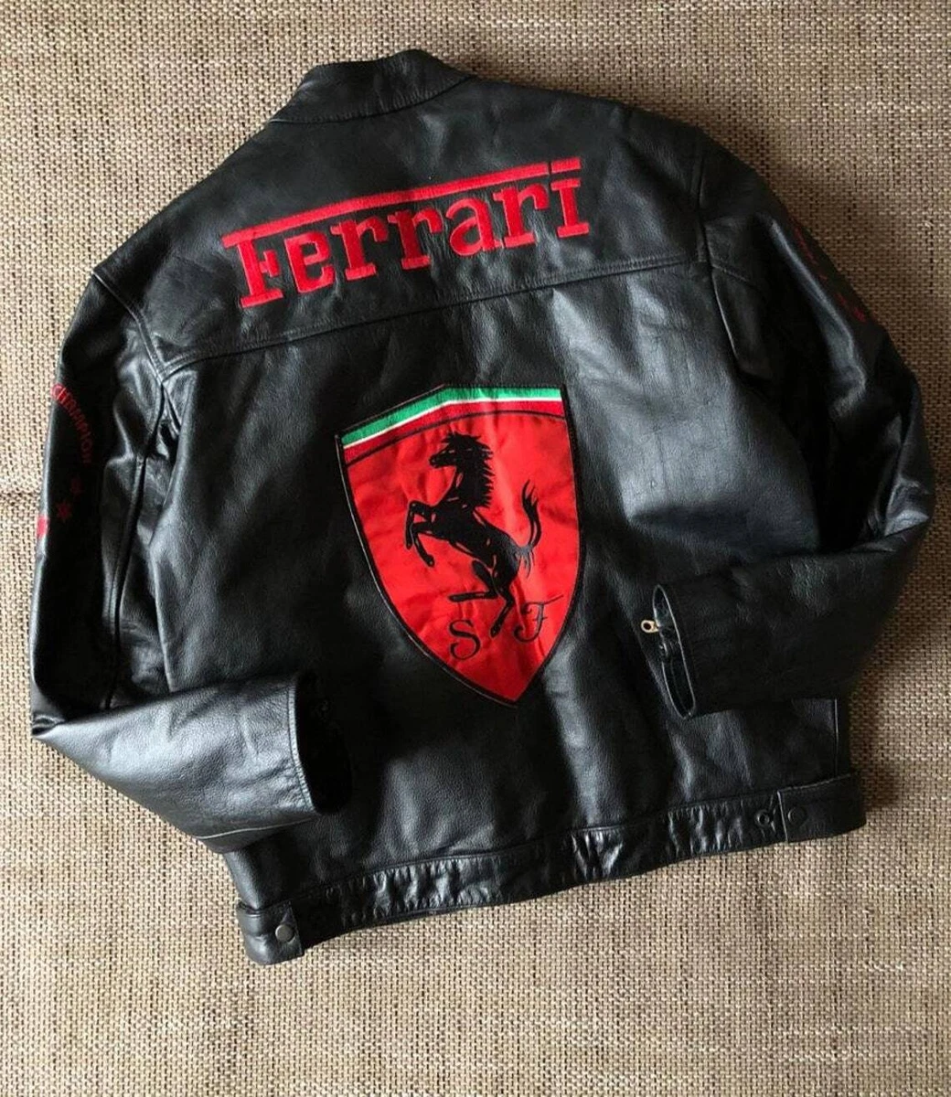 Black Ferrari Motorcycle