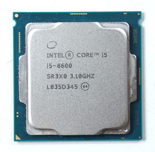Intel Core i5-8600 3.10GHz LGA 1151 9MB Cache 8GT/s Desktop CPU SR3X0 ...