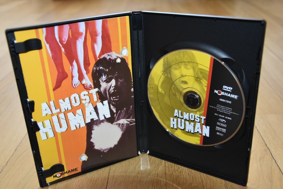 Almost Human (1974) DVD Rare OOP No Shame Euro Crime 882853001799 | eBay