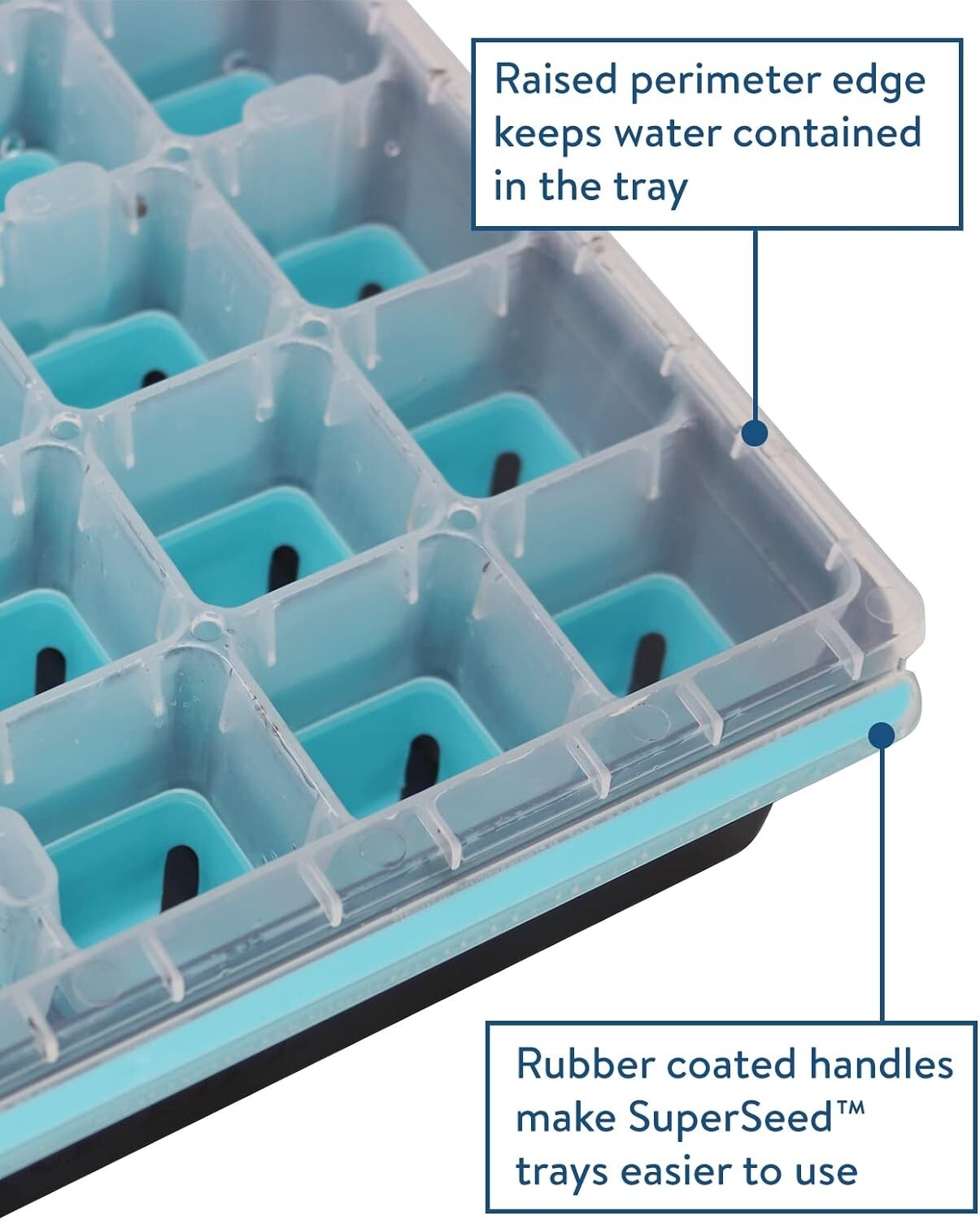 SuperSeed Seed Starting Tray 36 Cell Reusable Seed Starter Tray for ...