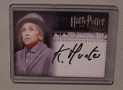 Harry Potter-Kathryn Hunter-Mrs Arabella Figg-OOTP-Film-Signature ...