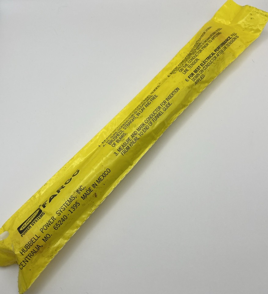 Hubbell Strandlink Full Tension Automatic Splice Aluminum 65240-1395 | eBay