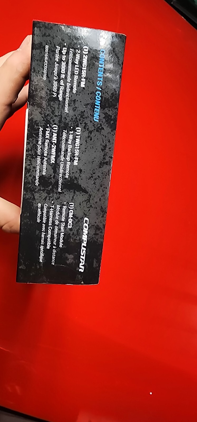 Compustar CS4905S-KIT 2 Way Remote Start Kit System - Black 4905s ...