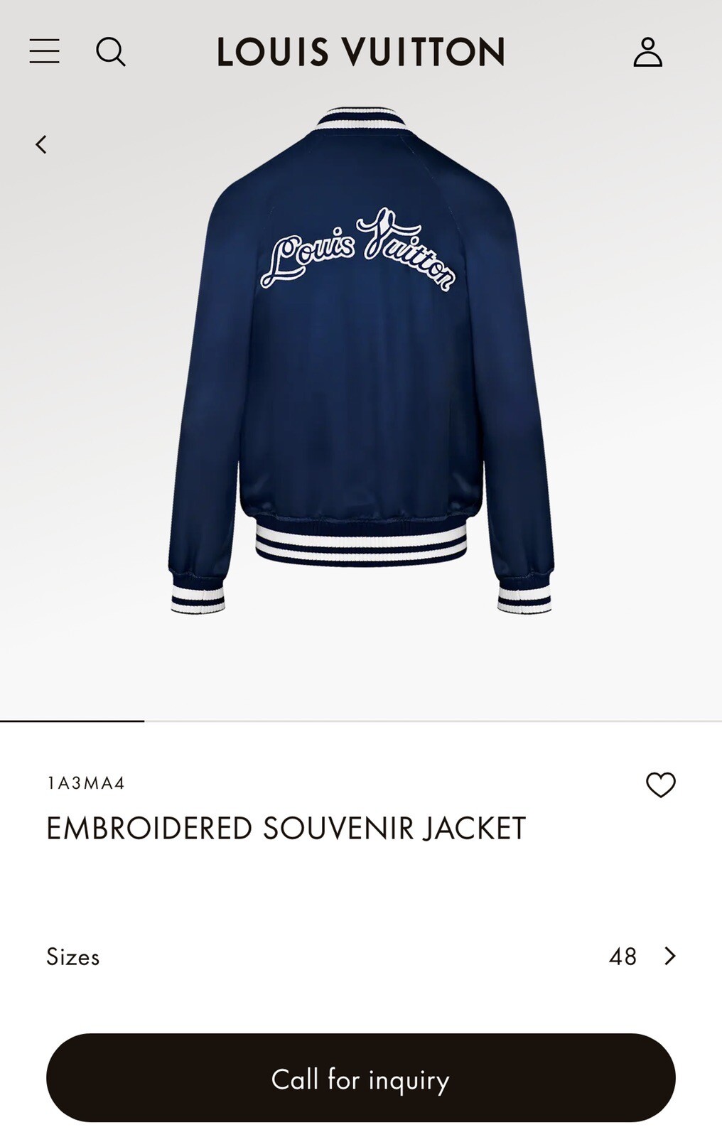 Louis Vuitton Embroidered Souvenir Jacket - Gem