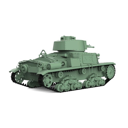 SSMODEL SS72704 1/72 25mm Military Model Kit German Pz.kptw.M15 Medium ...