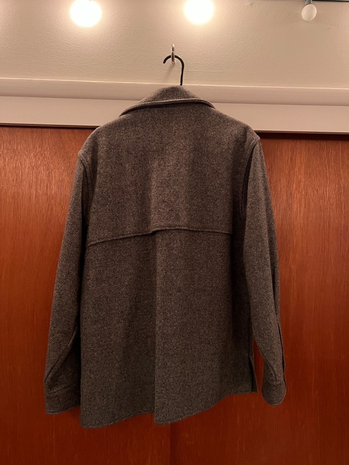 Filson Mackinaw Cruiser Jacket Gray/Grey Heather Wool Cape Coat 1980s ...