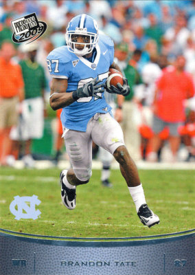 PRESS-PASS Brandon Tate RC SAINTS BILLS BENGALS PATRIOTS TAR-HEELS | eBay