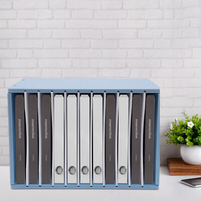 11 Tiers Paper File Holder Desktop Organizer Office Home Document ...