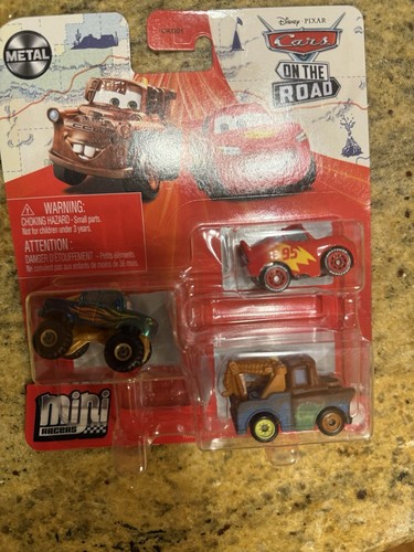 Disney Pixar Cars - Mini Racers - Road Trip Ivy, Lightning McQueen ...