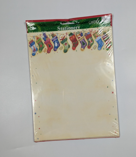 Gartner Studios Stocking Stationary 2005 35 Sheets 8.5" x 11" Christmas Holiday | eBay