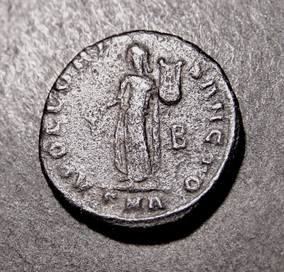 MAXIMINUS Persecutes Christians, APOLLO/Lyre, TYCHE/River God, Roman ...