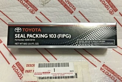*NEW LEXUS OR TOYOTA OIL PAN SILICONE GASKET MAKER 00295-00103 RUBBER ...