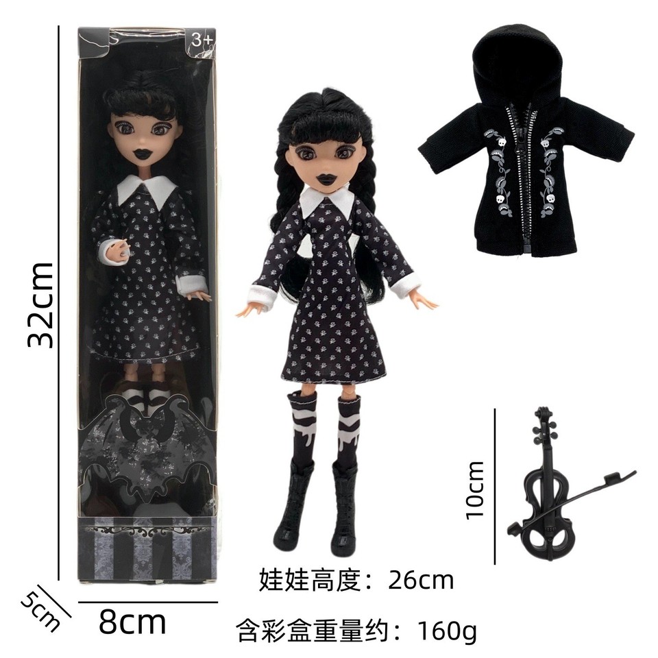 UK Wednesday Addams Family Thing Doll Set Wednesday Birthday Toy Gifts ...