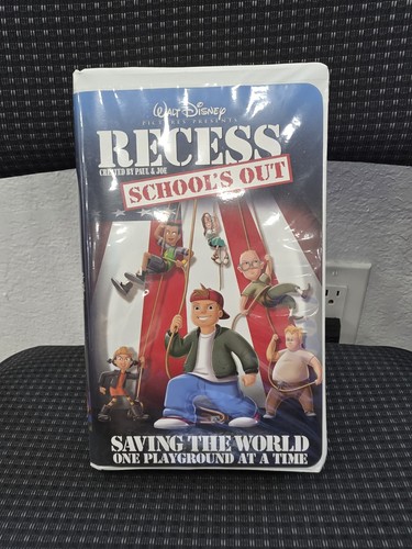Recess Schools Out VHS 2001 Clamshell Case Saving The World One ...