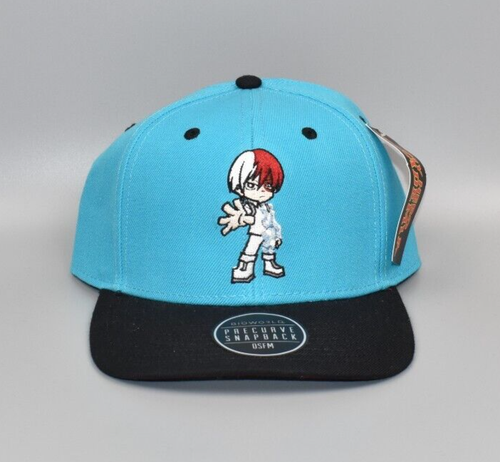 My Hero Academia Anime Cartoon Bioworld Adjustable Snapback Cap Hat ...