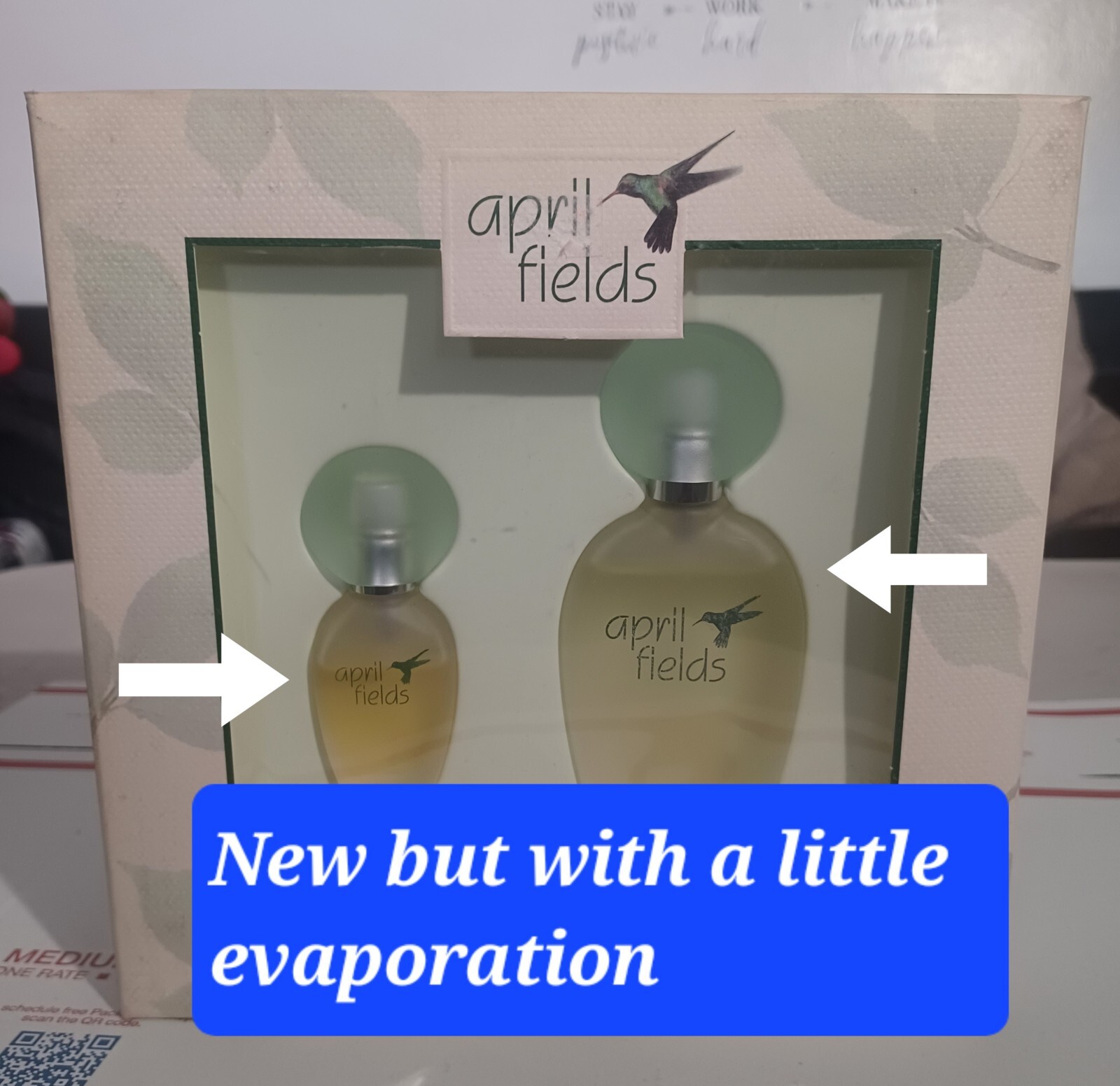 April fields cologne 1.7 fl oz 50 ml & .375 fl Pack. with Some Evaporation LG6 | eBay