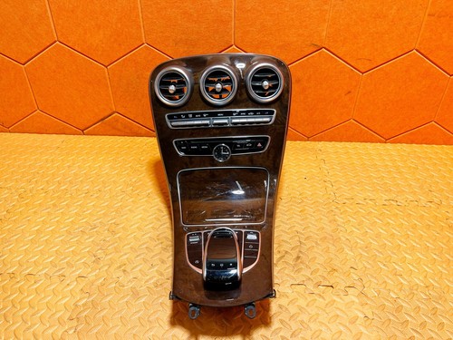 15-19 MERCEDES BENZ C300 W205 CENTER CONSOLE DASH COVER PANEL TRIM ...