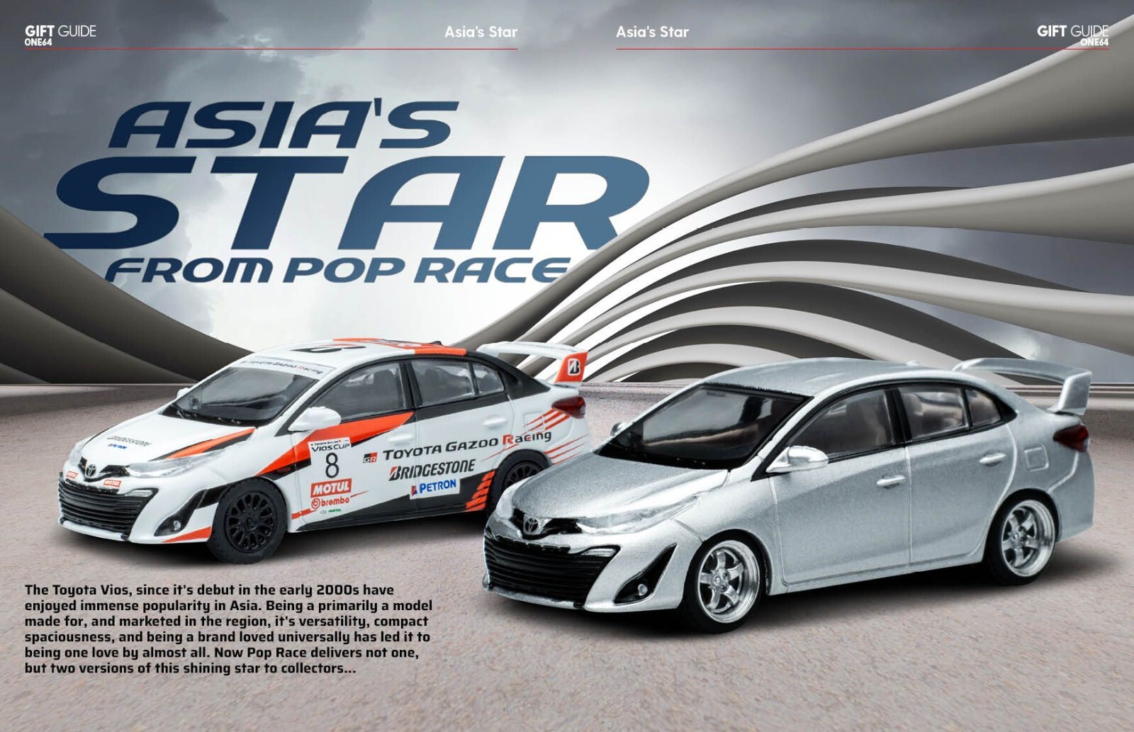POPRACE - PR64-TVIO-22SL - TOYOTA VIOS SILVER | eBay