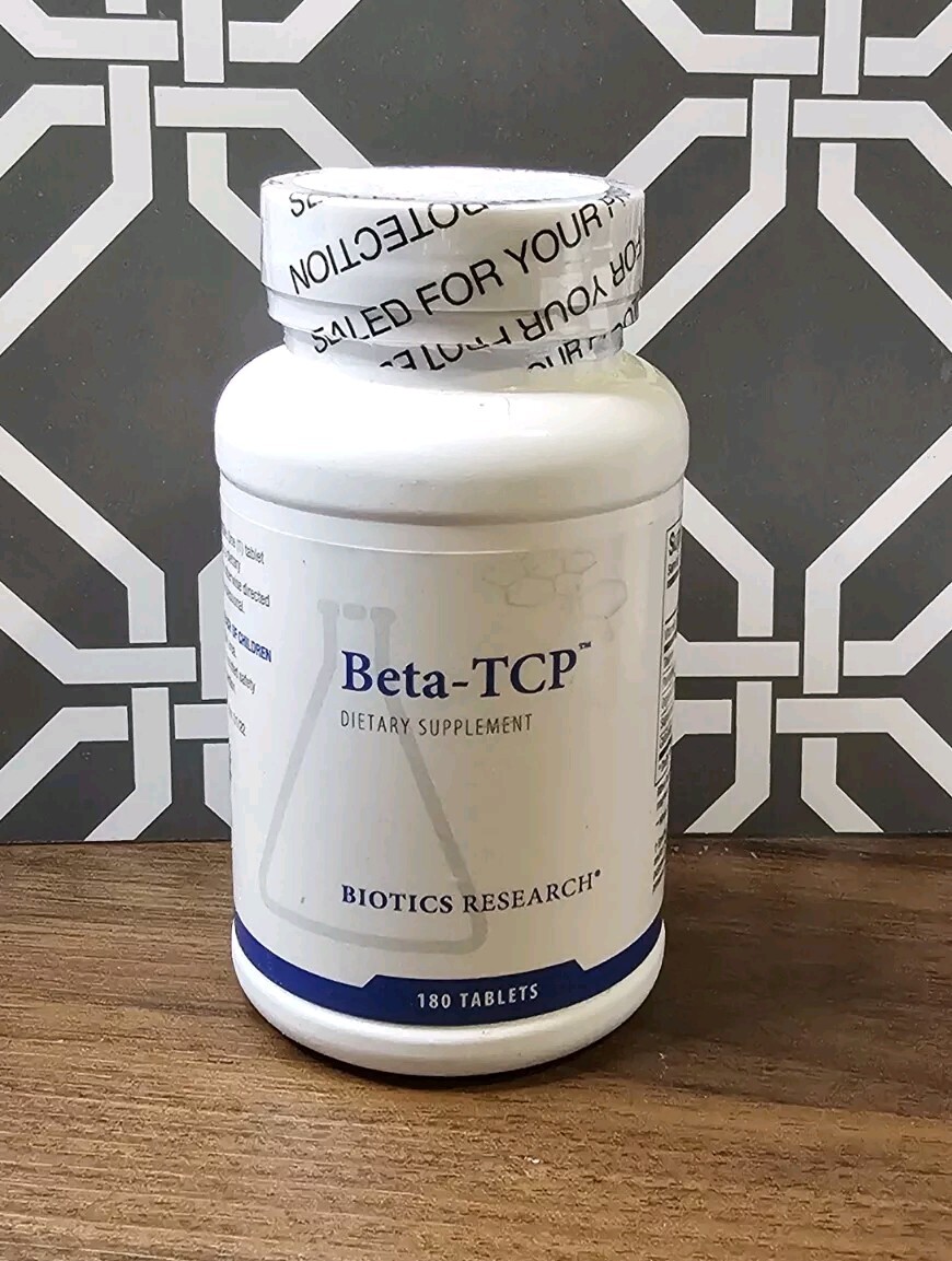 Biotics Beta-TCP (180 Tabs) Supplement EXP06/25 DAMAGED BOTTLE | eBay
