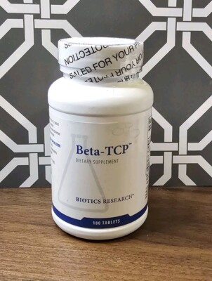 Biotics Beta-TCP (180 Tabs) Supplement EXP06/25 DAMAGED BOTTLE | eBay