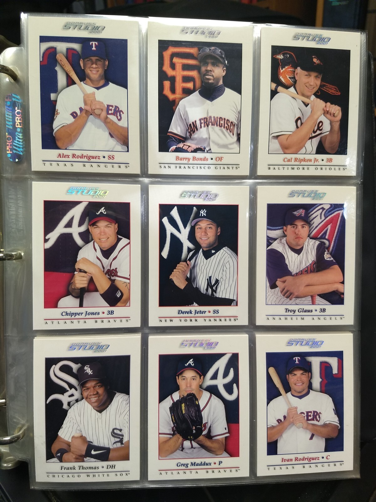 2001 Donruss Studio & 2002 Studio Baseball cards w/ RCs, autos & game ...