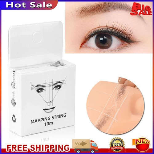 10m Brow Measuring Line Practical Tattoo Brows Auxiliary Thread for ...
